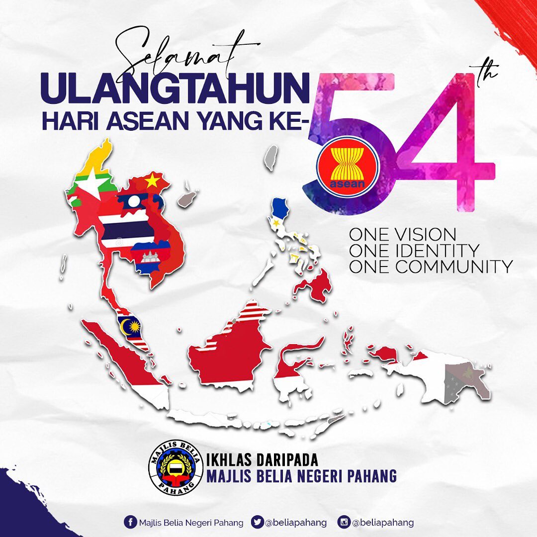 Selamat Menyambut Ulangtahun ke 54 ASEAN – Majlis Belia Negeri Pahang